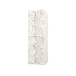 Vase 18x18xH42,5cm fluid white Vea | S|P Collection | Fine Dining & Living